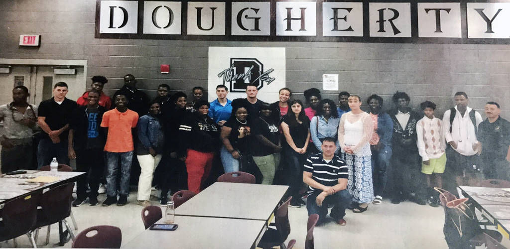 Mentors In Action establishes connections with youths at Marine Corps ...