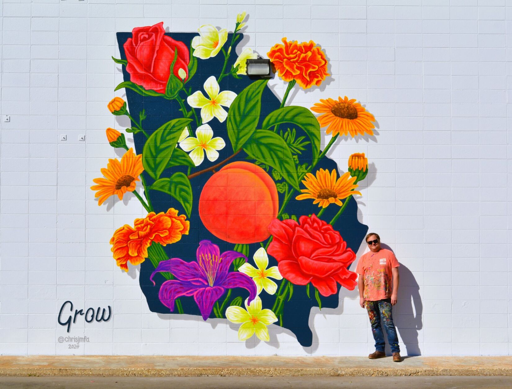 Magnificent mural – Albany Herald