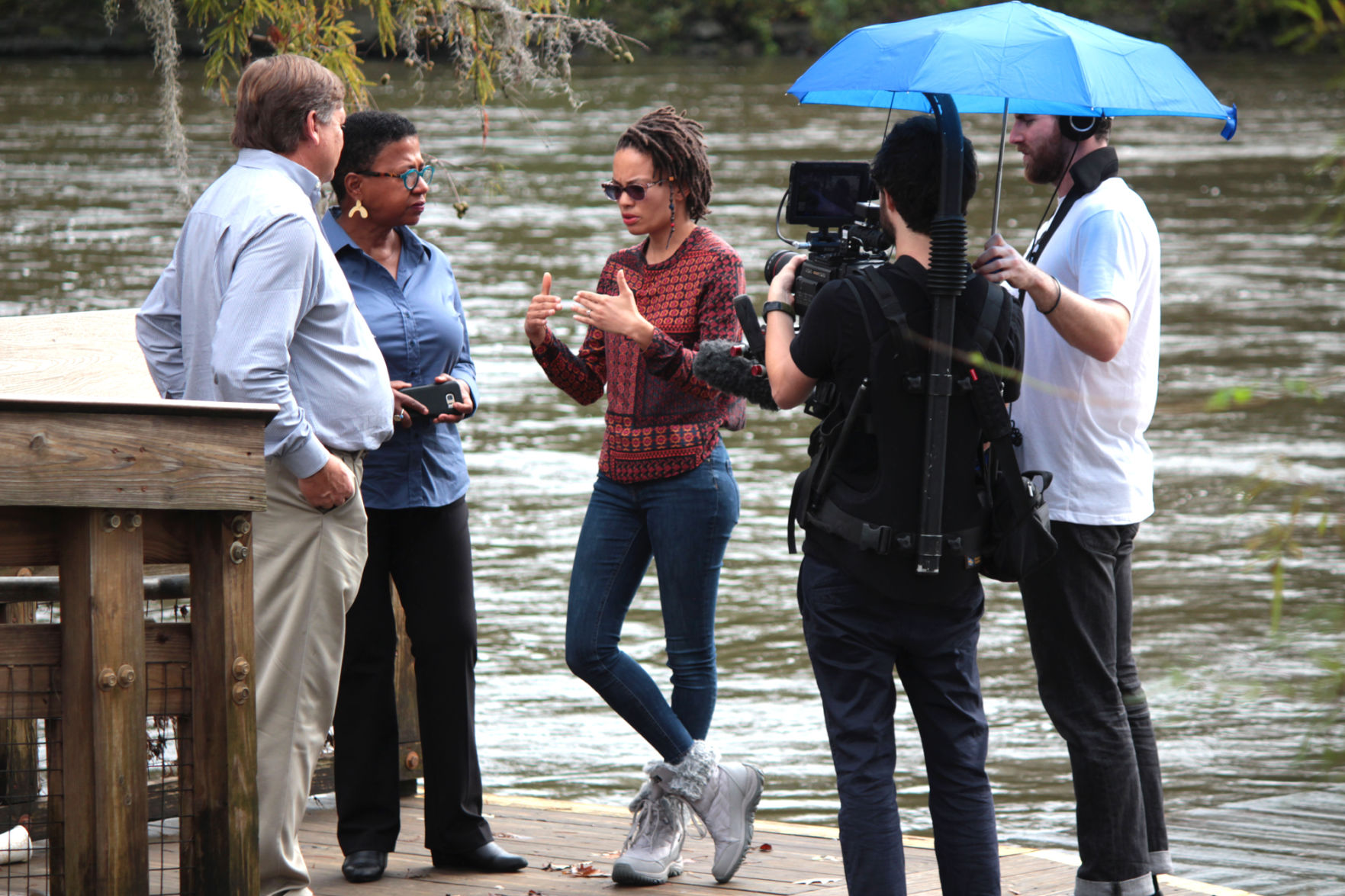 Documentary crew films in Albany – Albany Herald