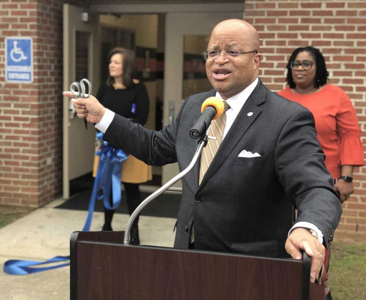 Dougherty School System officials cut ribbon on wellness center ...