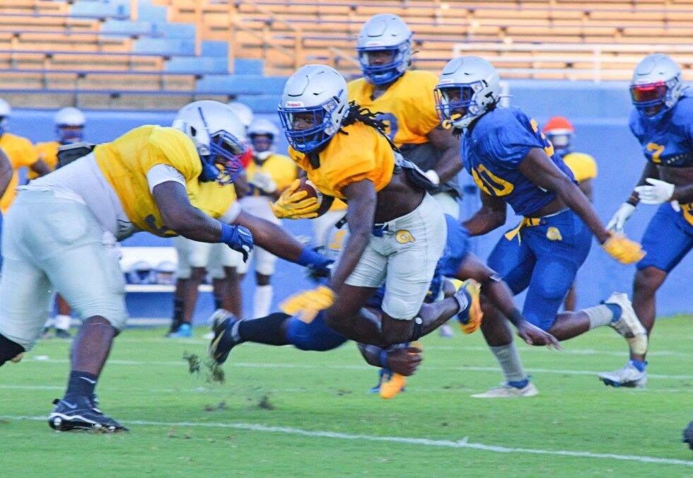 Large fan turnout for Albany State football's first scrimmage – Albany ...