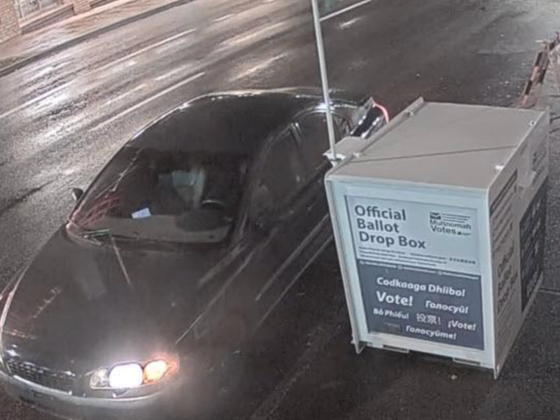 Police are searching for the person who set ballot boxes on fire in ...