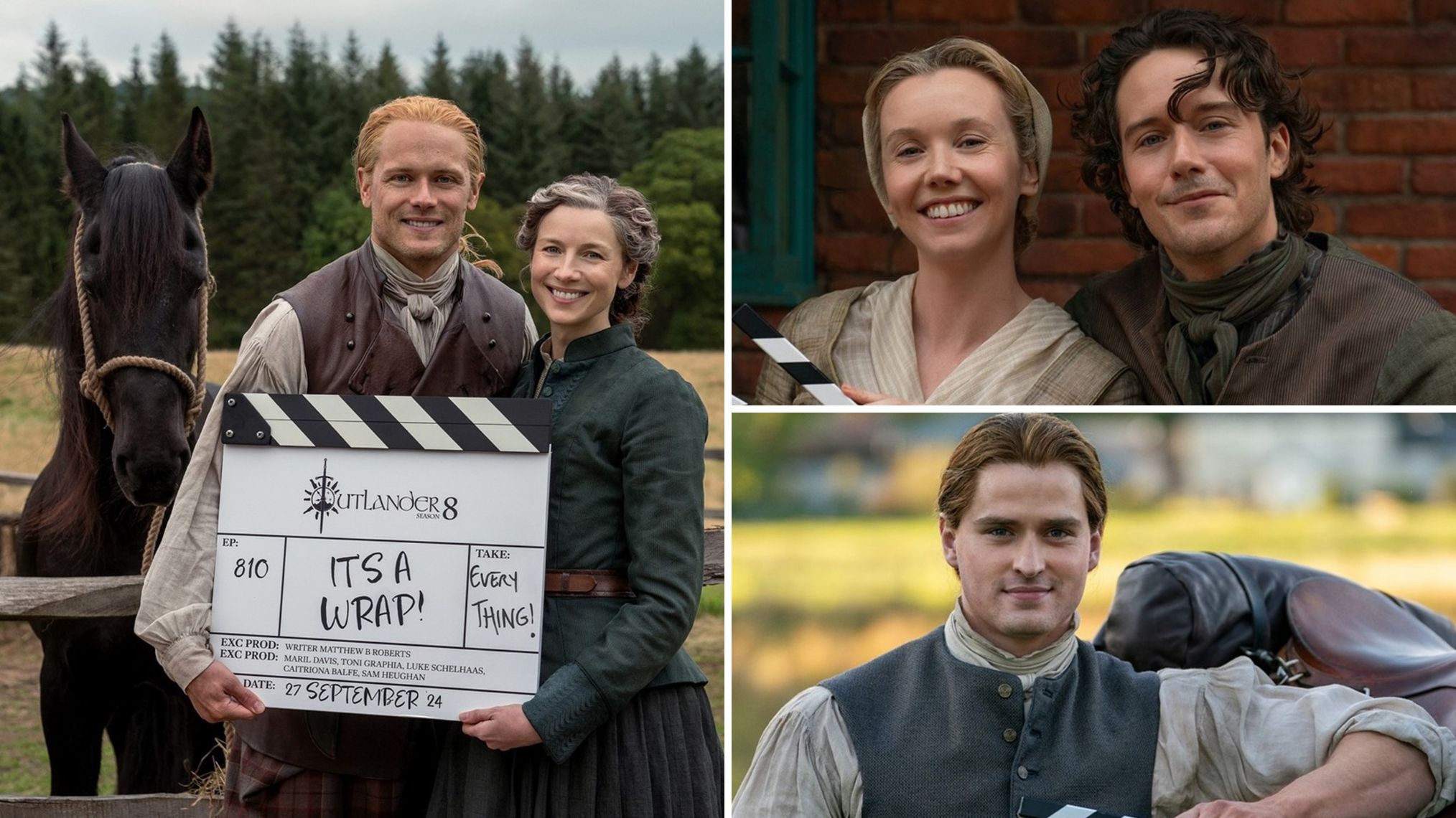 ‘Outlander’: Sophie Skelton Describes Cast’s Teary Goodbye on Final Day ...