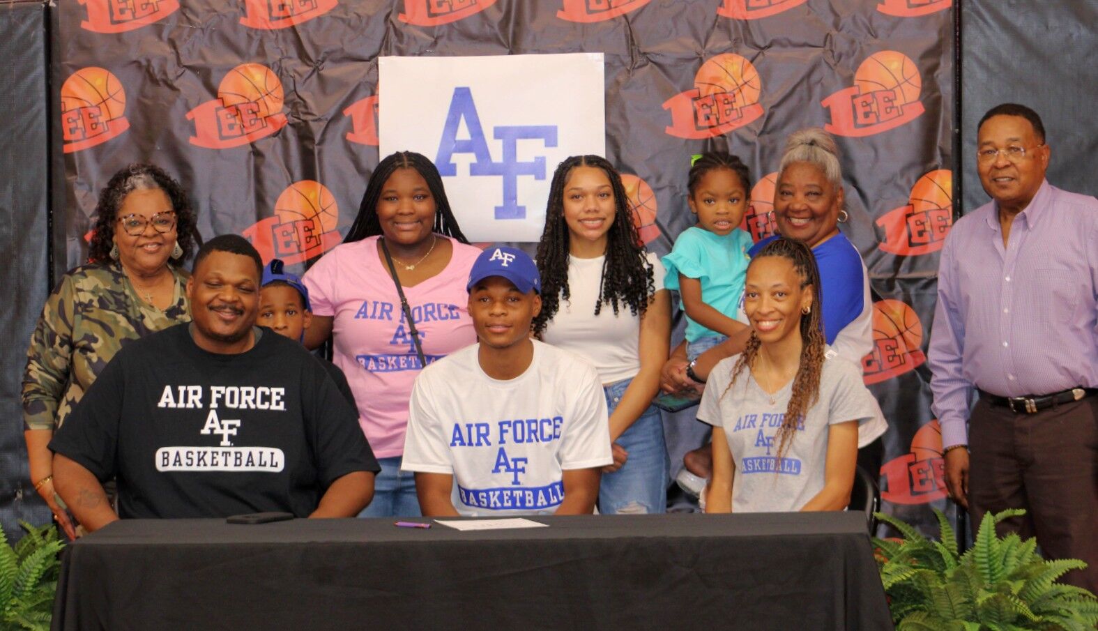 PHOTOS: Lee County's Kam Sanders signs with the Air Force Academy ...