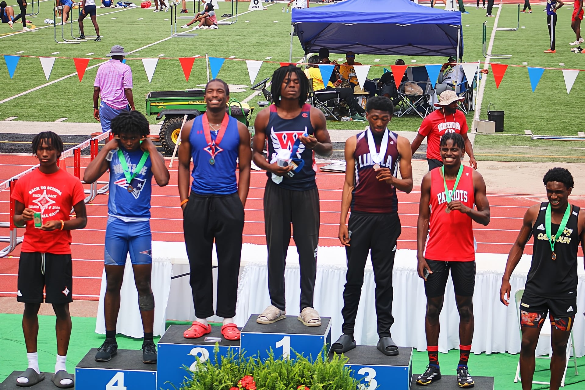 Westover's Jaylen McLloyd wins gold in boy's long jump – Albany Herald