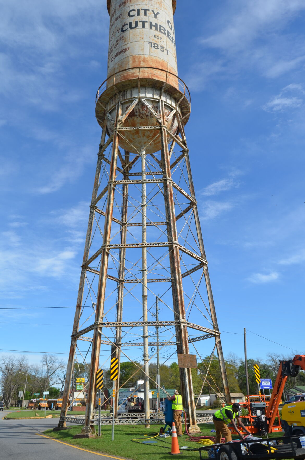 Rising from the rust: Historic water tower renovation symbolizes ...