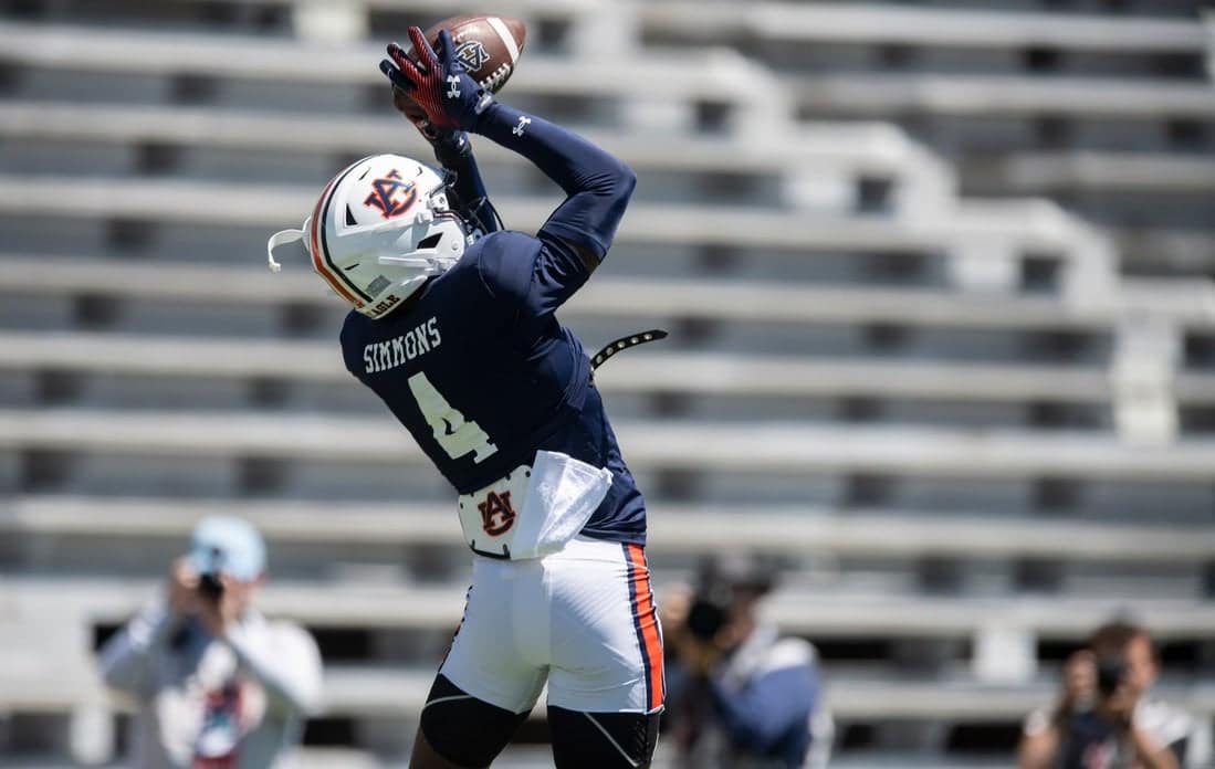 Auburn WR Malcolm Simmons arrested for domestic assault – Albany Herald